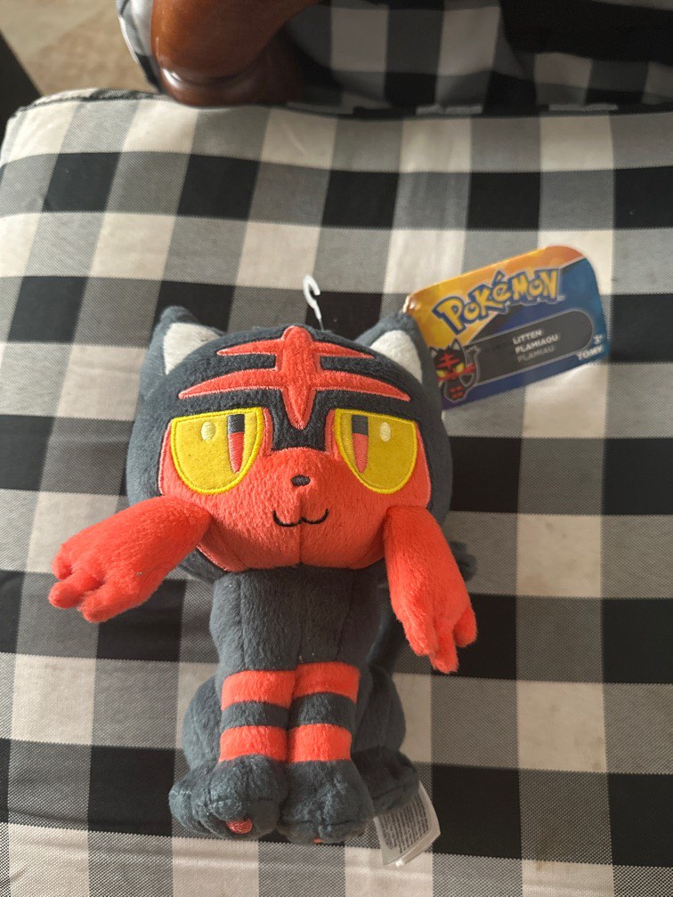 Pokemon (Litten) toy, Hobbies & Toys, Toys & Games on Carousell