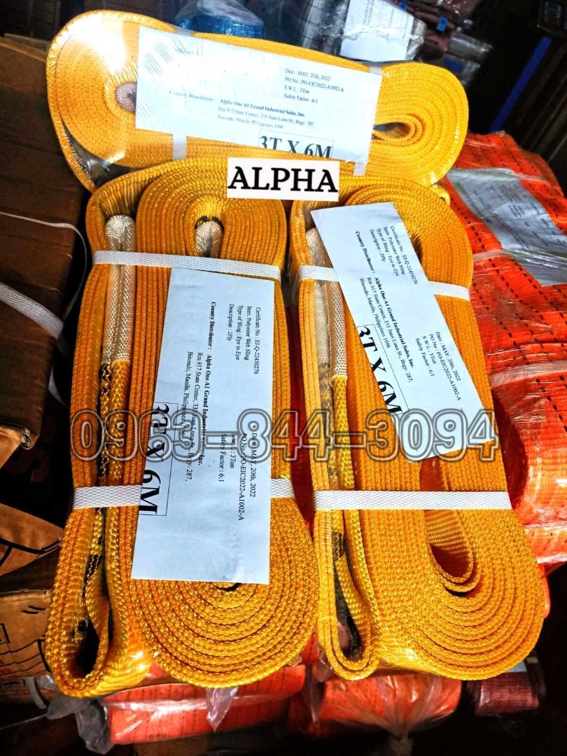 POLYESTER WEBBING SLING - LIFTING BELT HEAVY DUTY FROM KOREA ...