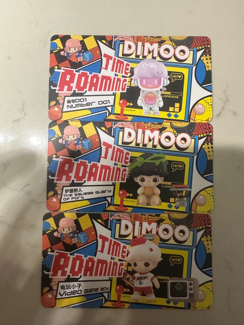 Popmart Dimoo Time Roaming, Hobbies & Toys, Memorabilia & Collectibles ...