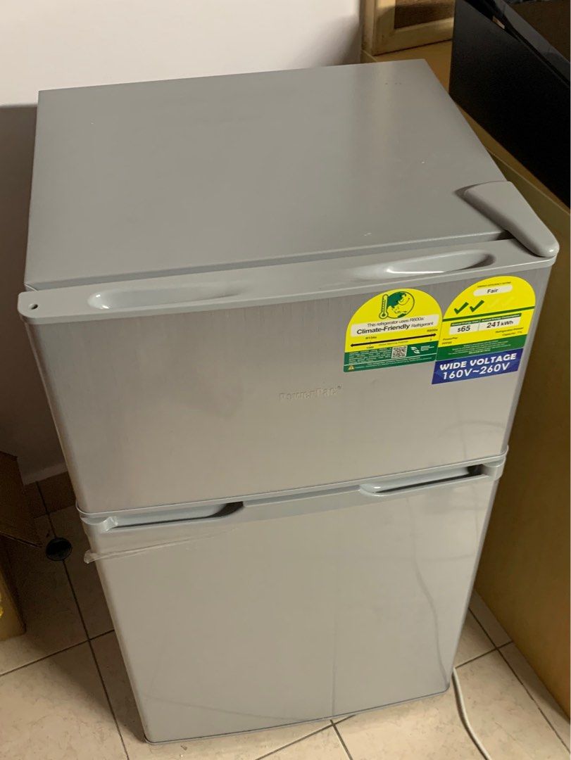 Powerpac 71L 2 door mini fridge, TV & Home Appliances, Kitchen ...