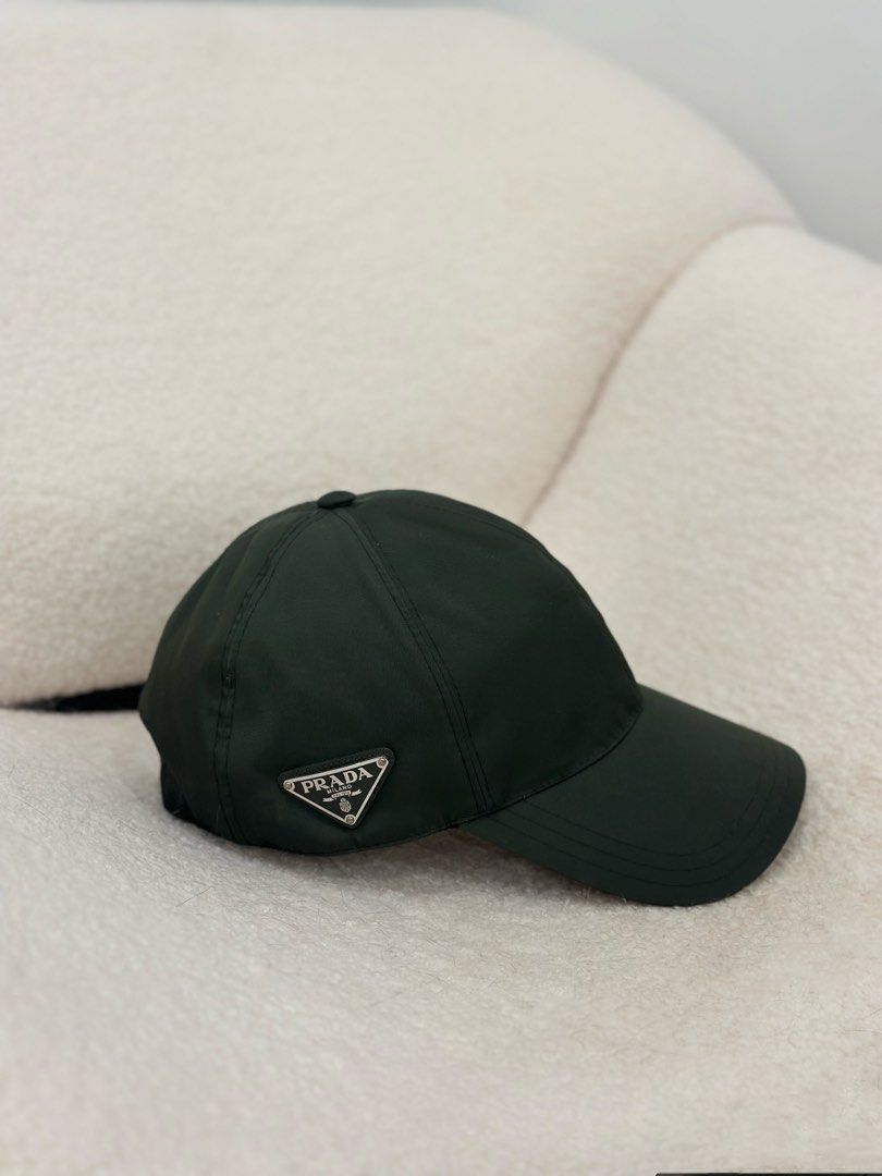 Prada Re-Nylon baseball cap, Men's Fashion, Watches & Accessories, Caps ...