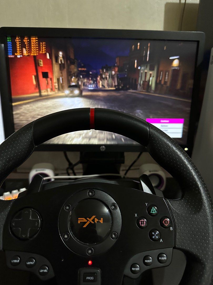 PXN V900 PC, PS3, and PS4 Racing Wheel Universal USB Car Sim 270/900 ...