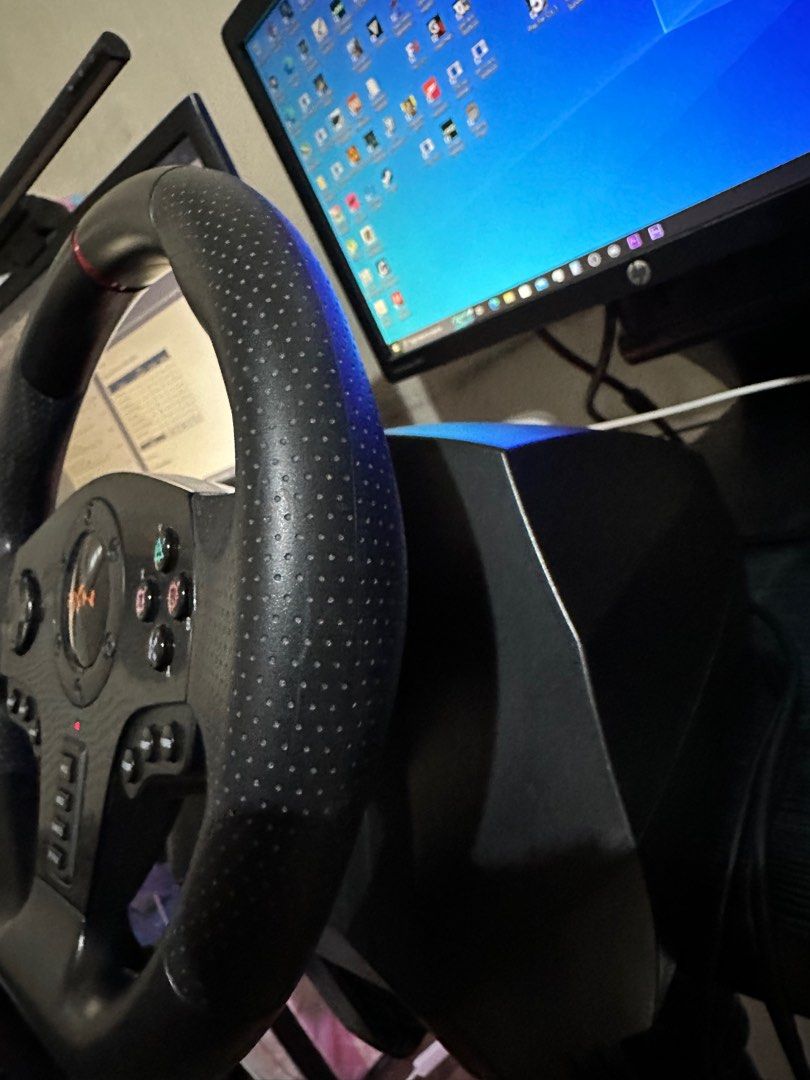 PXN V900 PC, PS3, and PS4 Racing Wheel Universal USB Car Sim 270/900 ...