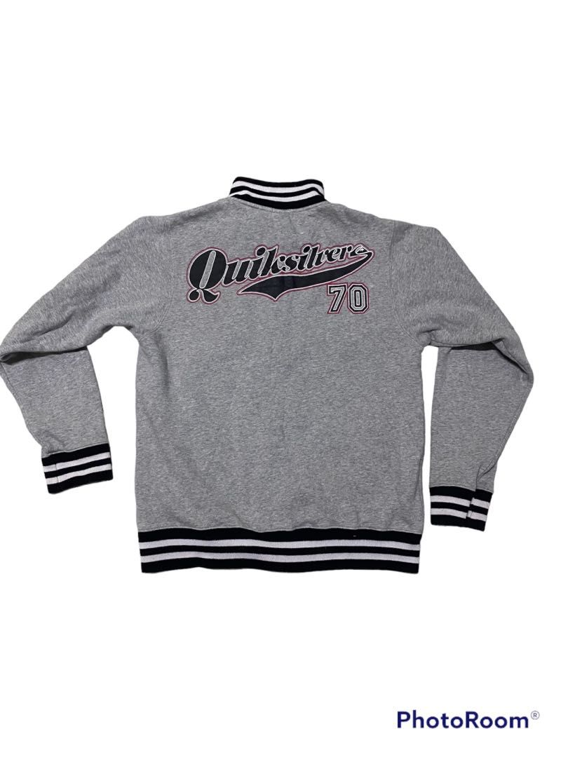 Quicksilver varsity jacket, Men's Fashion, Coats, Jackets and Outerwear ...