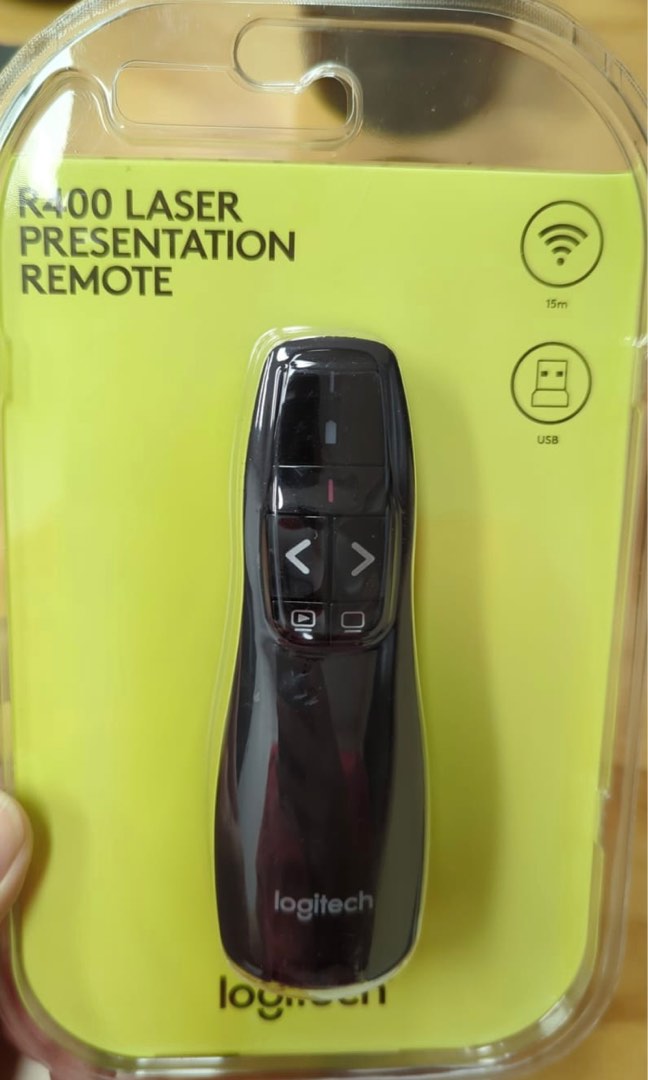 R400 Laser Presentation Remote Logitech, Mobile Phones & Gadgets, Other Gadgets on Carousell
