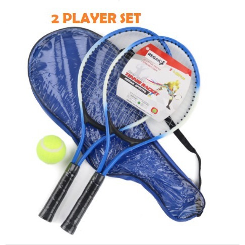 RACKET SET 21 INCH BEGINNER TENNIS RACQUET WITH BALL, Sports Equipment ...