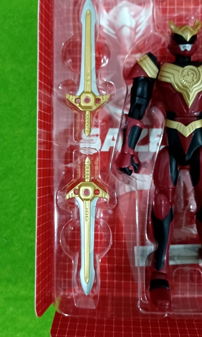 Rare Konami year 2003 Gransazer Sazer lion movable joint action figure ...