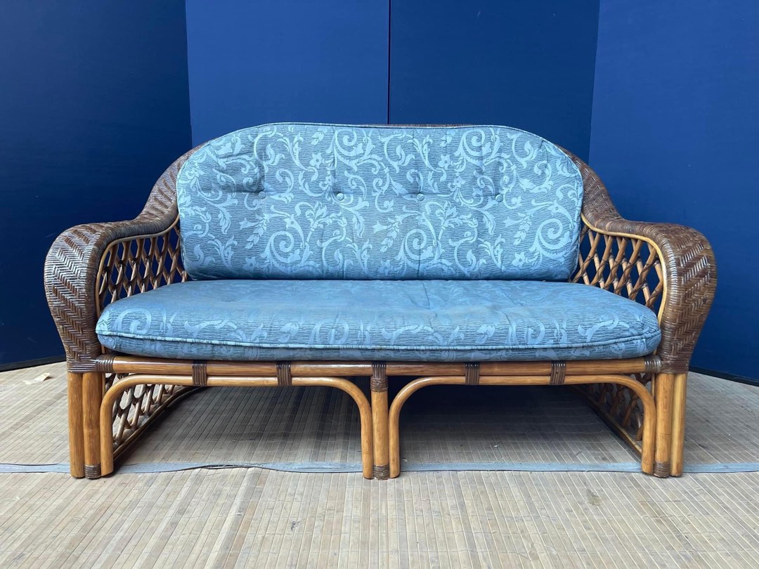 rattan sofa japan surplus on Carousell