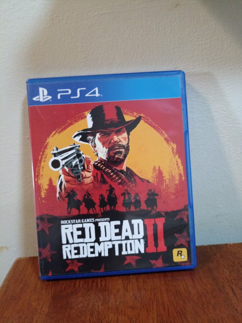 Red dead redemption 2 ps4 physical disc, Video Gaming, Video Games ...