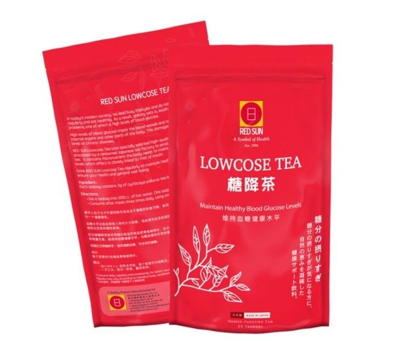 Red Sun lowcose tea japanese blood glucose tea Red Sun blood glucose ...