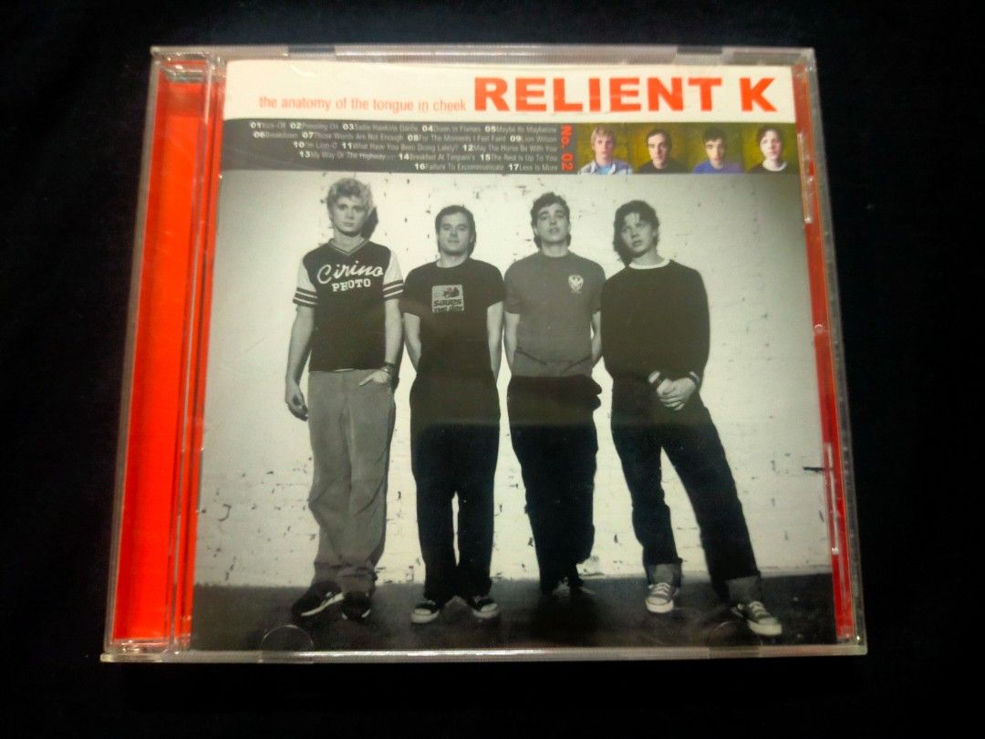 Relient K - The anatomy of the tongue in cheek, Hobbies & Toys, Music & Media, CDs & DVDs on ...