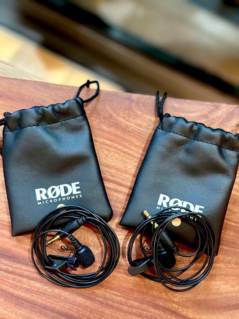 Rode Wireless Go II with 2 Lavalier Sets, Audio, Microphones on Carousell