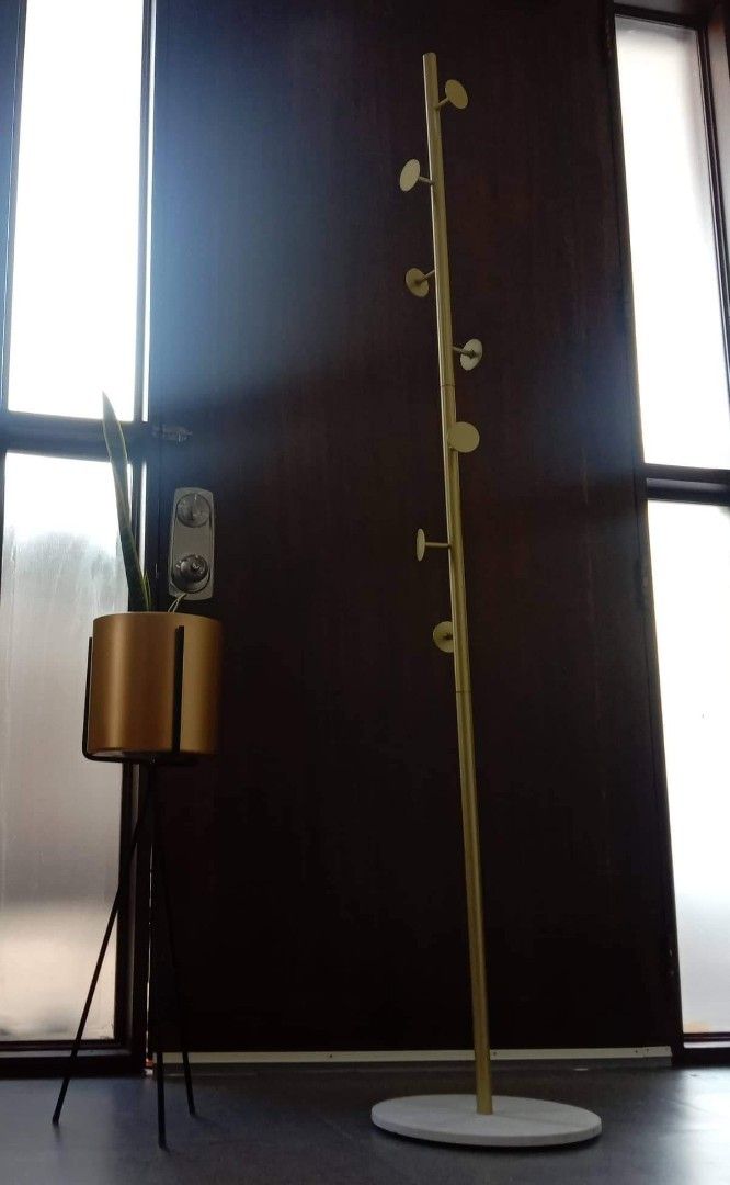 Round marble hook rack, Furniture & Home Living, Furniture, Other Home ...