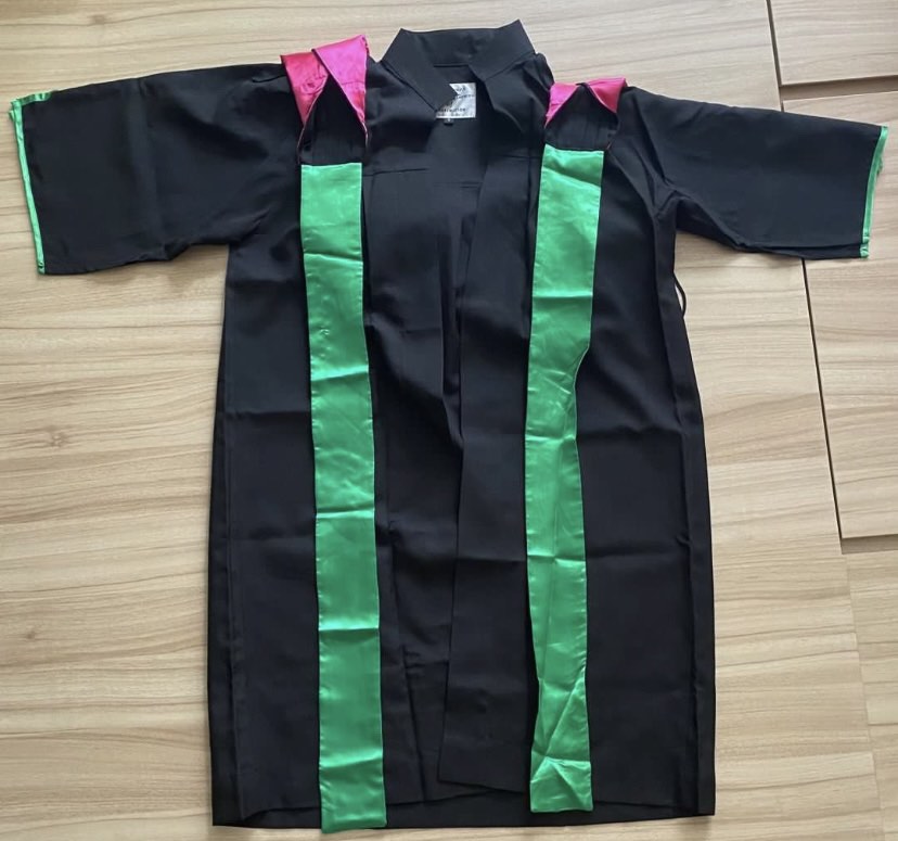 RP Graduation Gown/Robe, Women's Fashion, Coats, Jackets and Outerwear ...