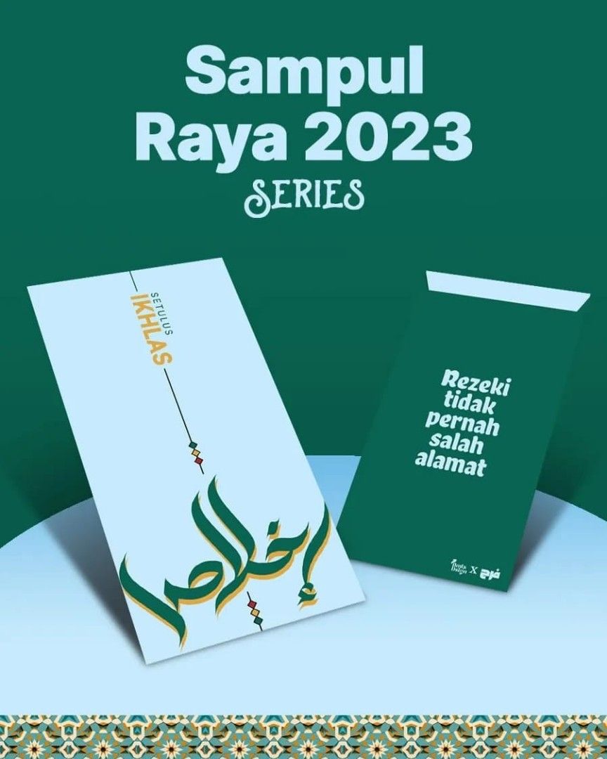 Sampul Raya 2023 / Green Packet 2023 - Hari Raya 2023, Hobbies & Toys ...