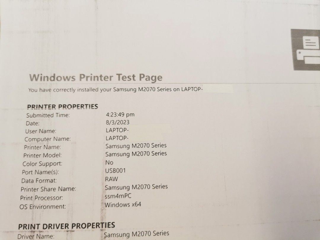 Samsung printer M2070FW model 3 in 1, Computers & Tech, Printers ...