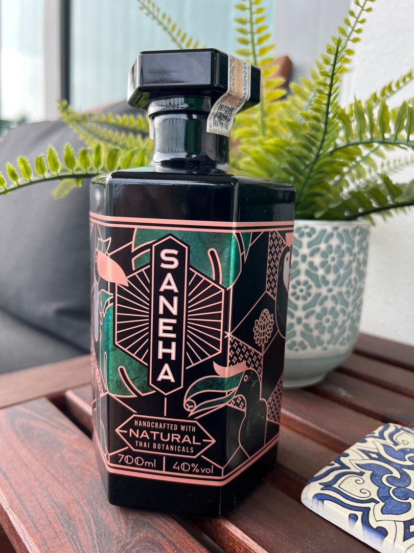 Saneha Thai gin 700ml, Food & Drinks, Beverages on Carousell