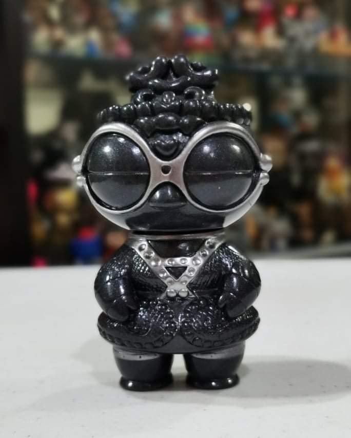 Science Patrol Black with Silver Rub Dogu Sofubi, Hobbies & Toys, Toys ...