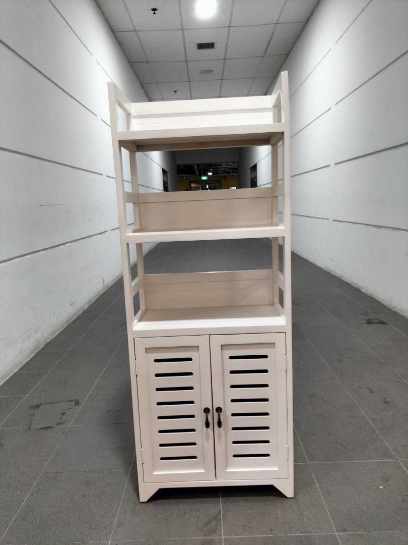 SEANNA Wooden Multi Purpose Storage Unit in WHITE, Furniture & Home ...