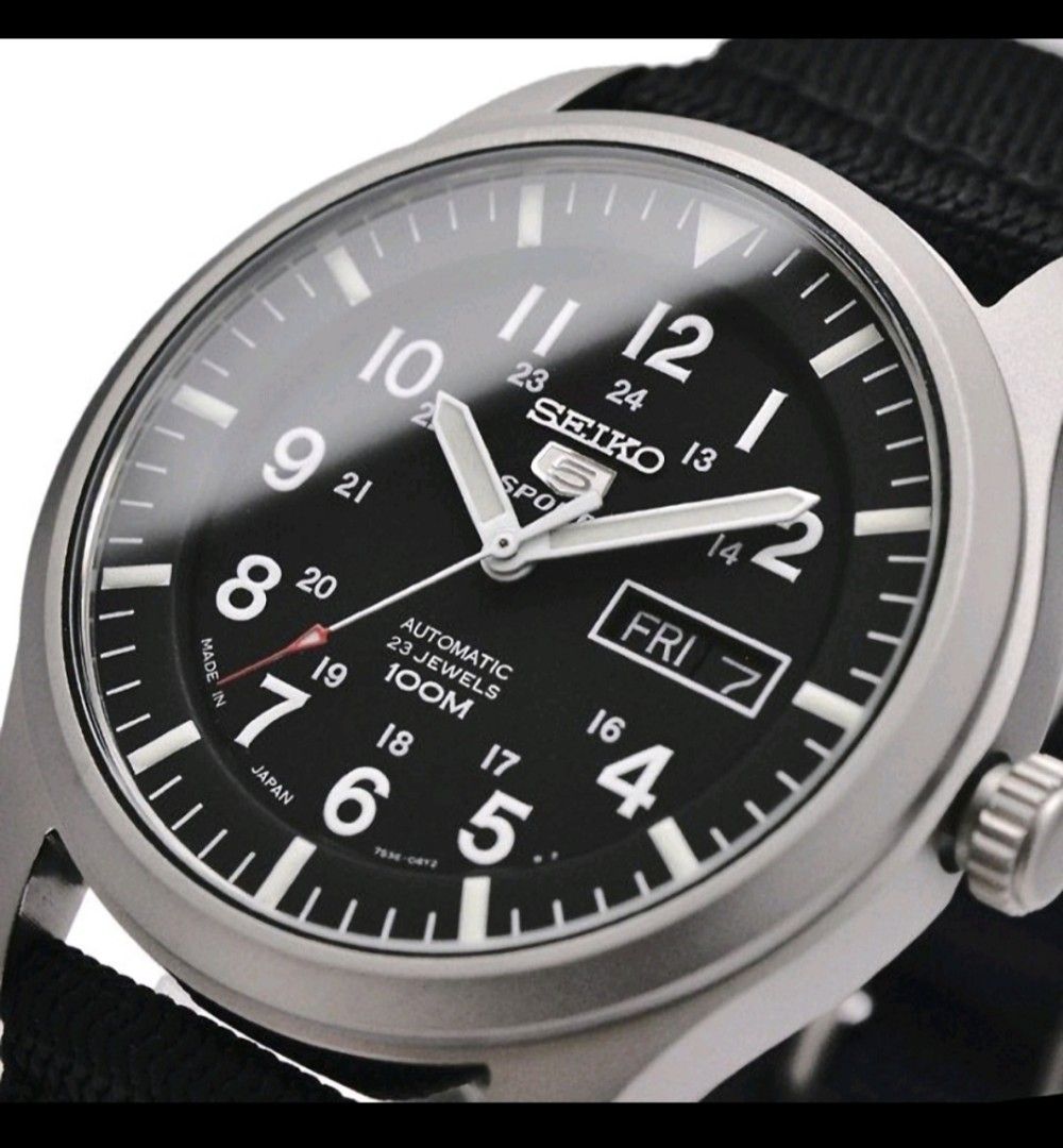 Seiko 5 sport ,made in japan , jdm, Luxury, Watches on Carousell
