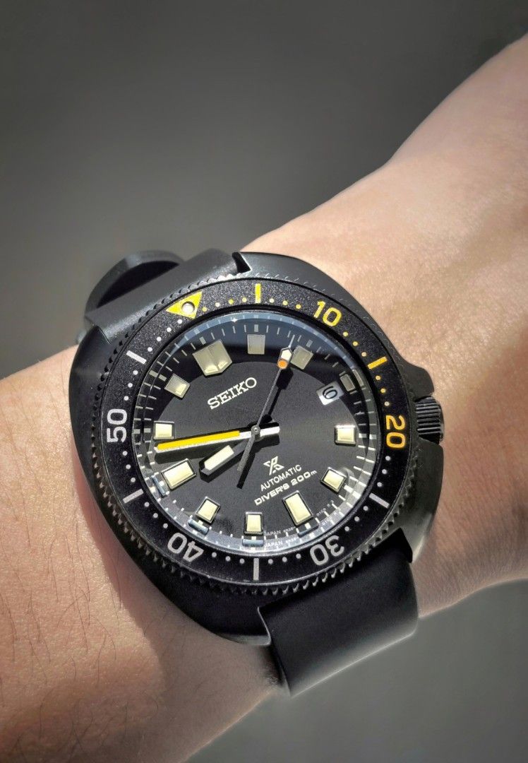 Seiko SPB257 Black Series Limited Edition Captain Willard, Men's ...