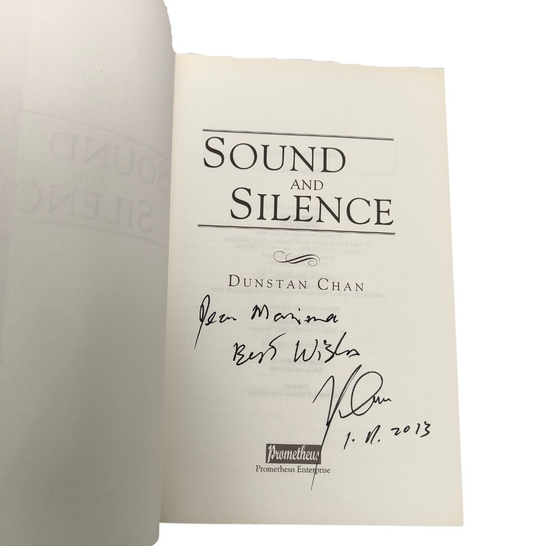 Sound and Silence(Dunstan Chan), Hobbies & Toys, Books & Magazines ...