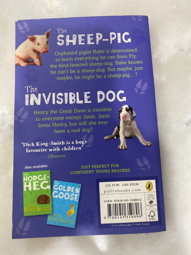 Sheep Pig the Invisible Dog, Hobbies & Toys, Books & Magazines ...