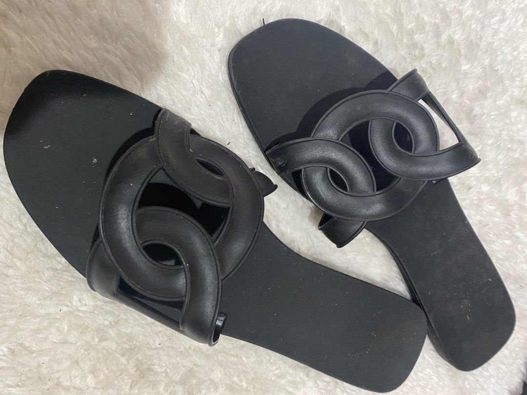 Shein sandals Hermes inspired on Carousell