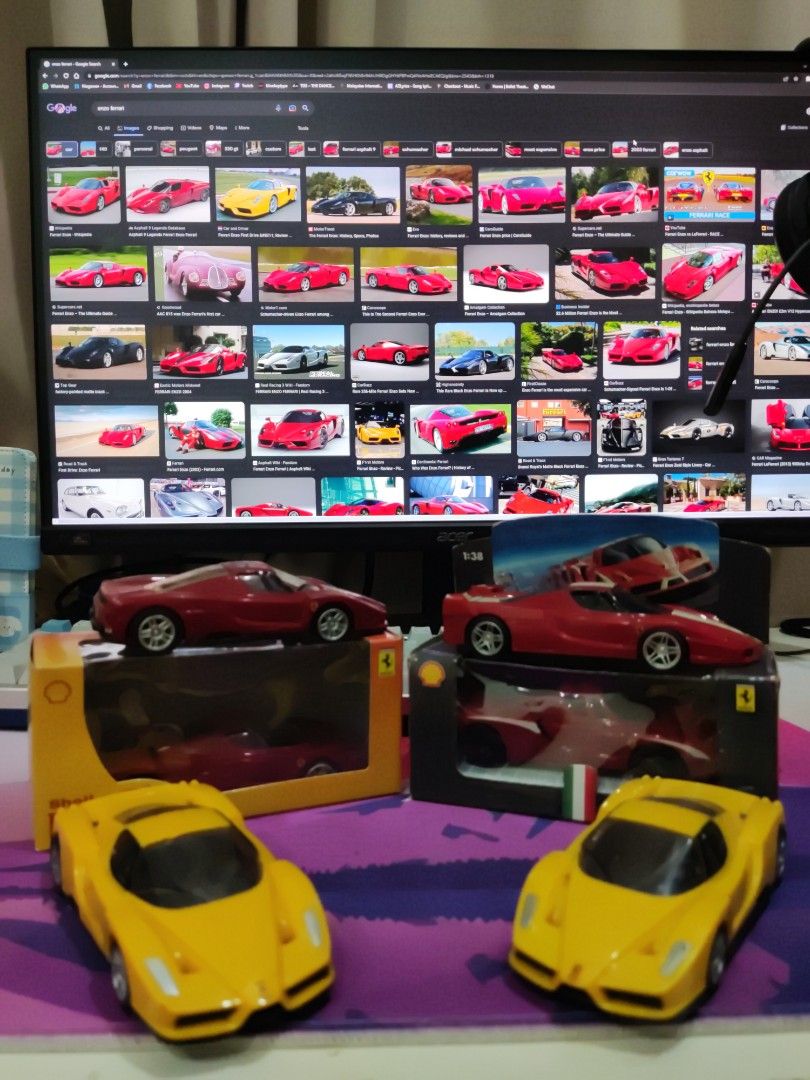 Shell V-Power Ferrari Enzo Ferrari Collection, Hobbies & Toys, Toys ...
