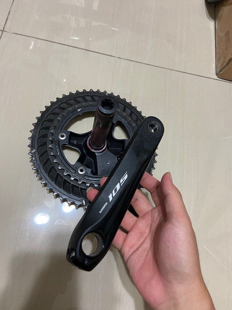 Shimano 105 r7000 crankset crank, Sports Equipment, Bicycles & Parts ...