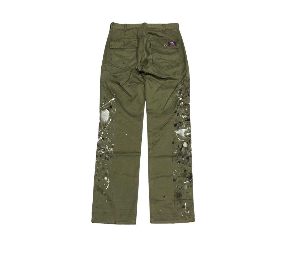 Ships x Gung Ho Army Fatigue Splatter Paint, Men's Fashion, Bottoms ...