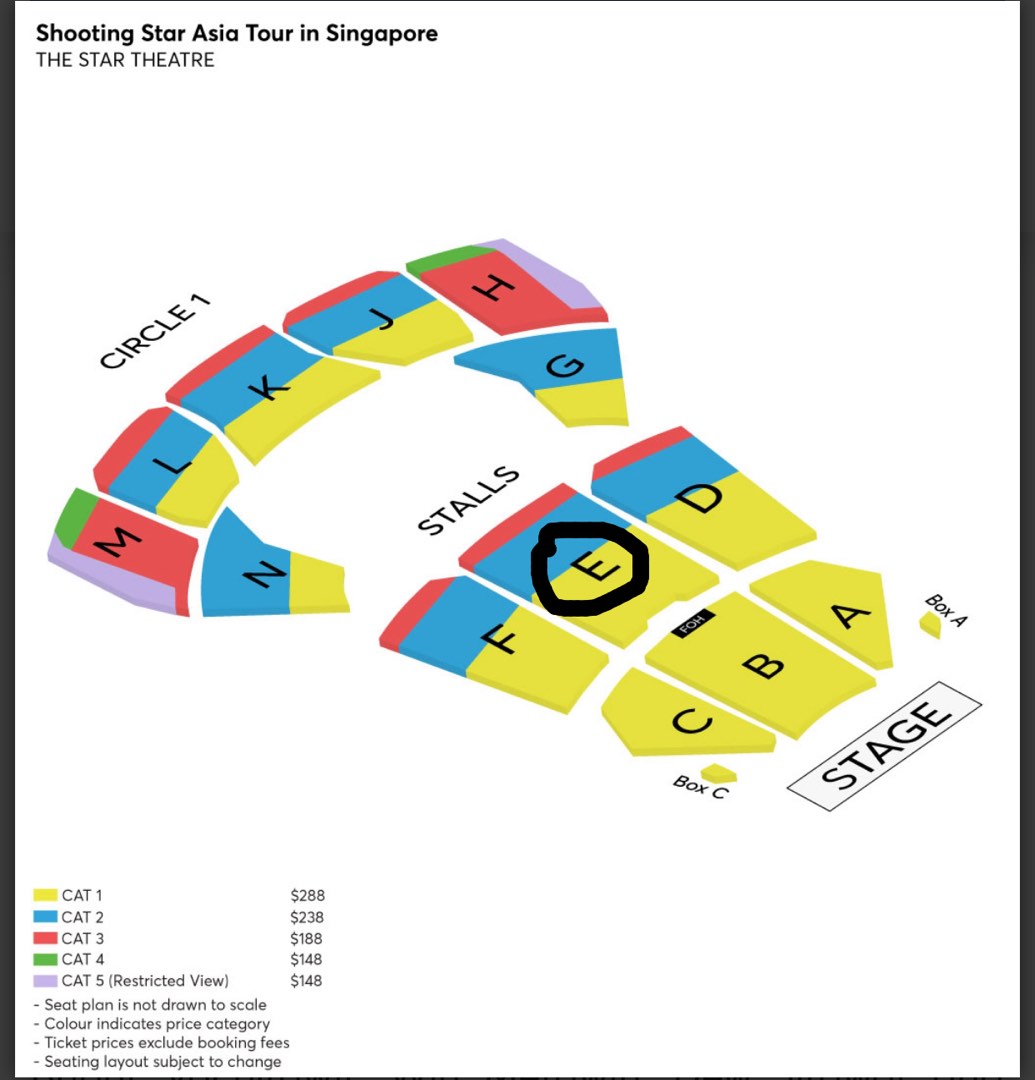 Shooting star concert, Tickets & Vouchers, Event Tickets on Carousell