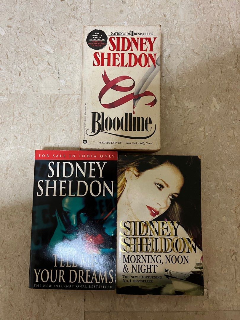 Sidney Sheldon Novels, Hobbies & Toys, Books & Magazines, Fiction & Non ...