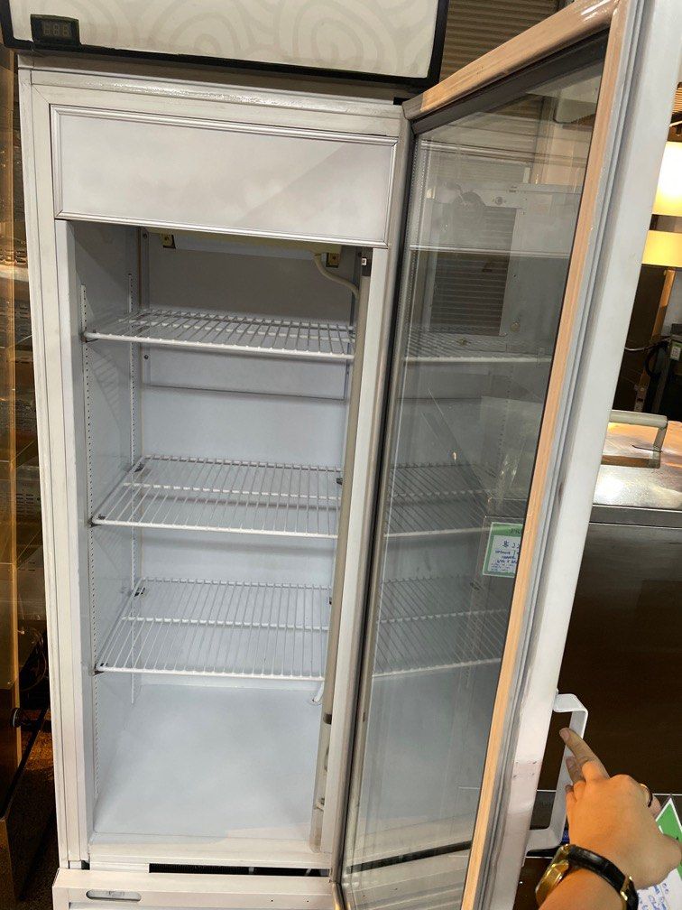 Single glass door upright chiller / display chiller, TV & Home ...