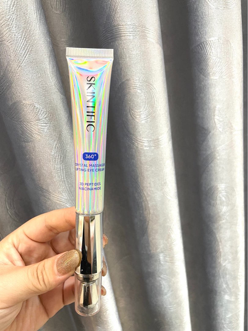 Skintific 360 crystal eye cream, Kesehatan & Kecantikan, Kulit, Sabun ...