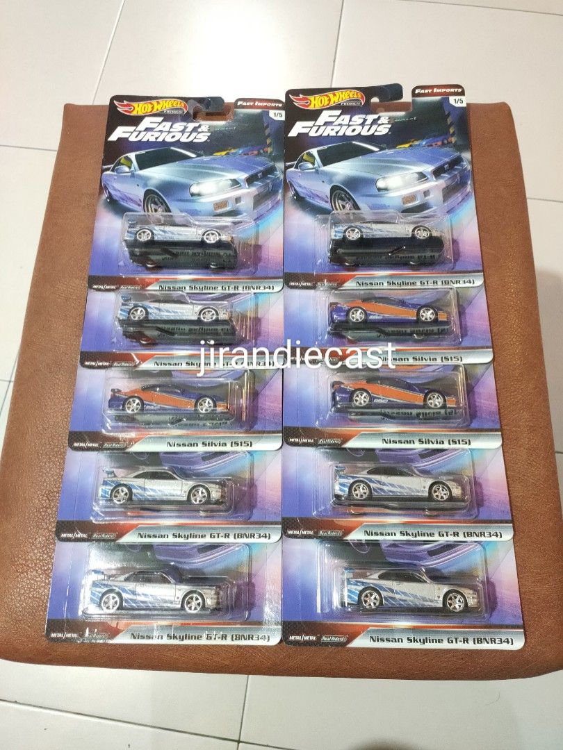 Skyline R34 & Silvia S15 FnF, Hobbies & Toys, Toys & Games on Carousell