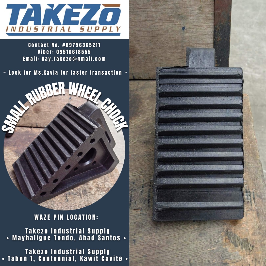 SMALL WHEEL CHOCK, Commercial & Industrial, Construction Tools ...