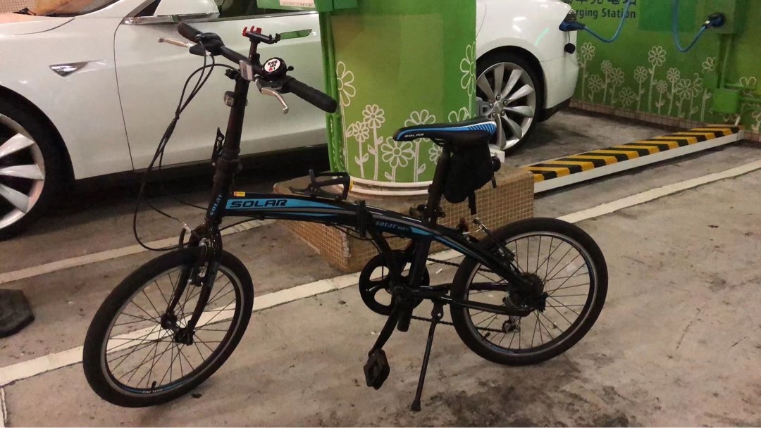 Solar 800V 20吋摺疊單車, 運動產品, 單車及配件, 單車 - Carousell
