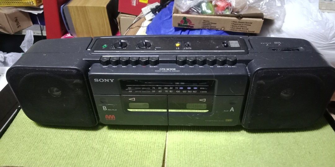 Sony CFS-W308 Cassette Radio, Audio, Portable Music Players on Carousell