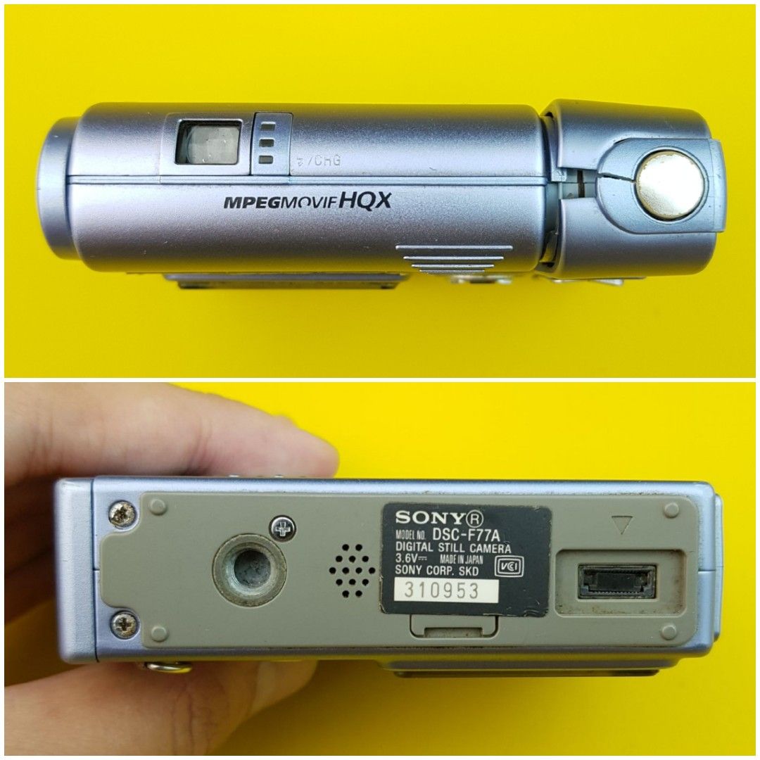 SONY CYBERSHOT DSC-F77 A (2) (digicam/camdig/digital pocket camera ...
