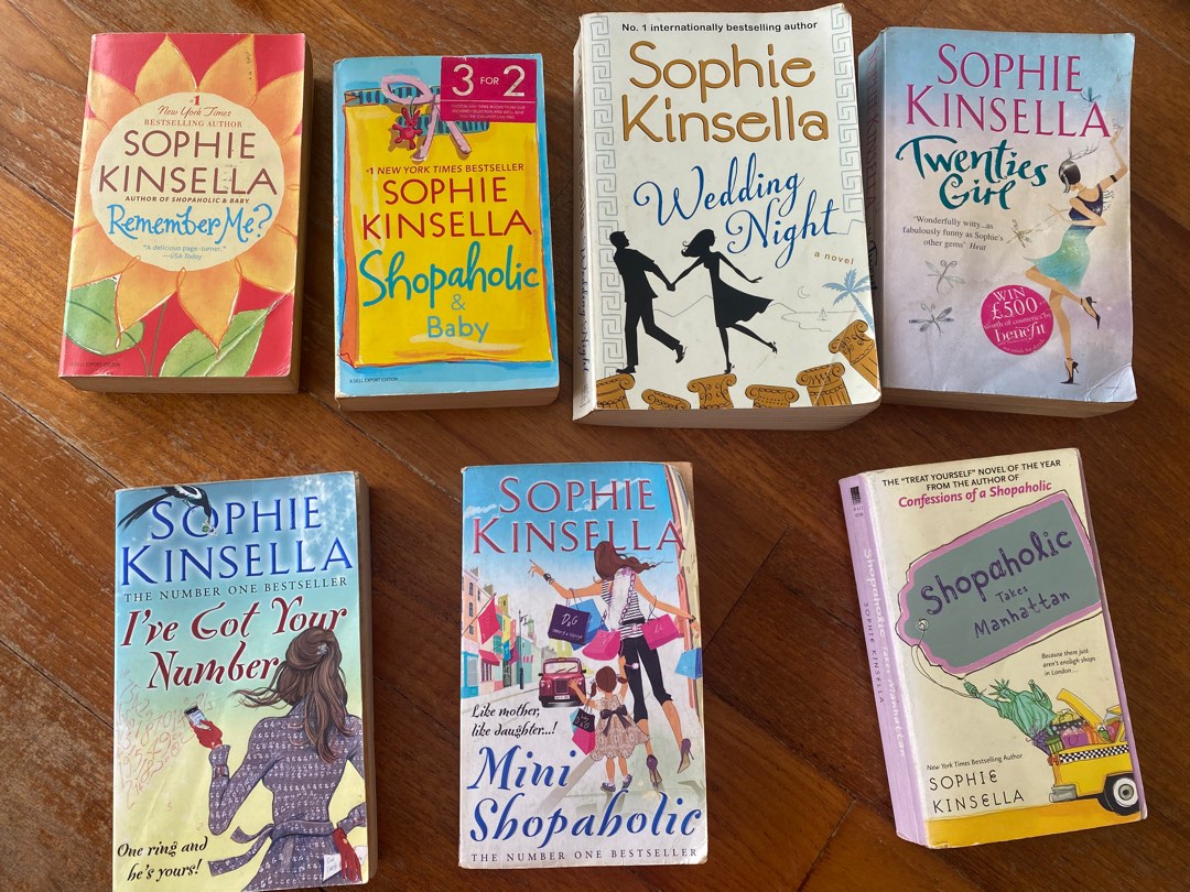 Sophie Kinella Sophaholic and other books, Hobbies & Toys, Books ...