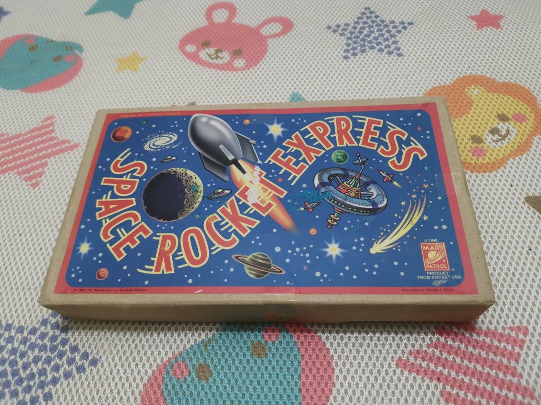 Space Rocket Express Mars Patrol 10" Tiny Toy( Year 1998), Hobbies ...