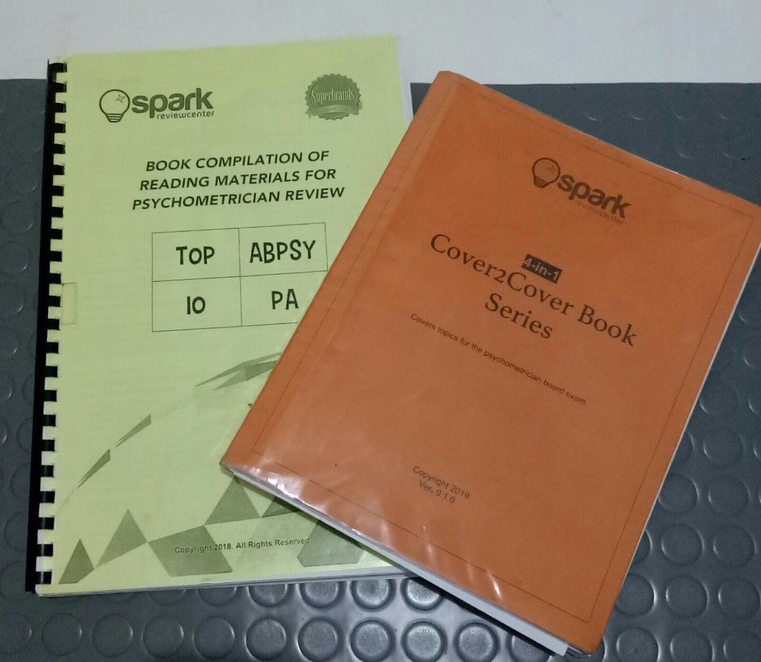 Spark Psychometrician Book Reviewer, Hobbies & Toys, Books & Magazines ...