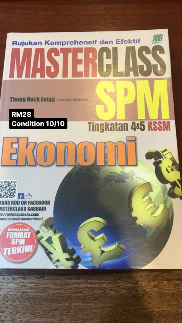 SPM EKONOMI REFERENCE BOOK, Hobbies & Toys, Books & Magazines ...
