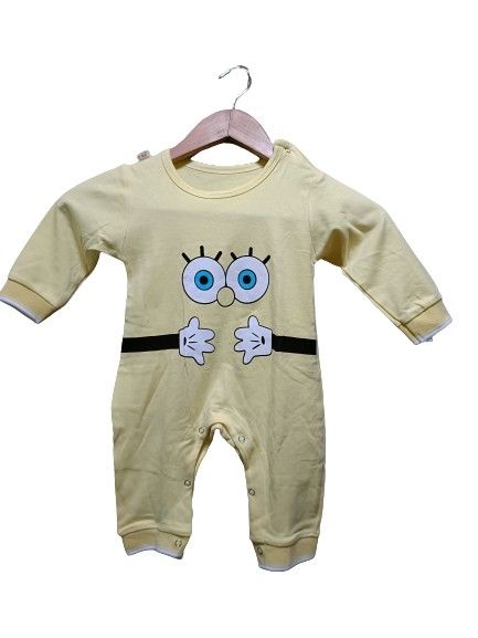 SpongeBob Baby Suit, Babies & Kids, Babies & Kids Fashion on Carousell