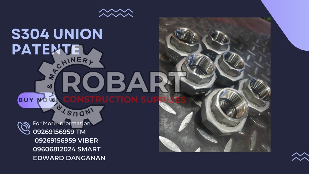 STAINLESS UNION PATENTE on Carousell