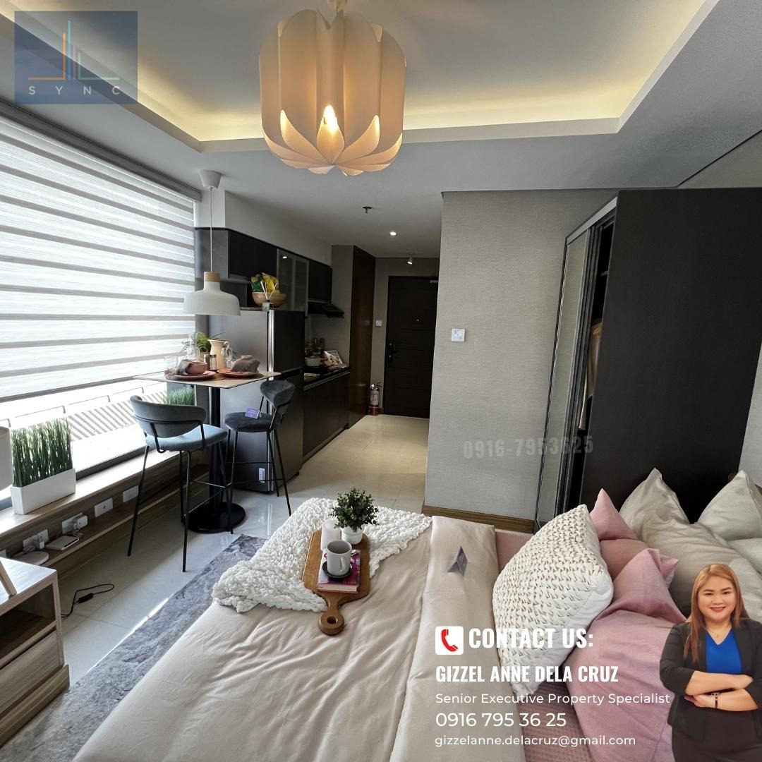 Studio Unit for sale at Sync N Tower located in C5 Pasig Near BGC ...