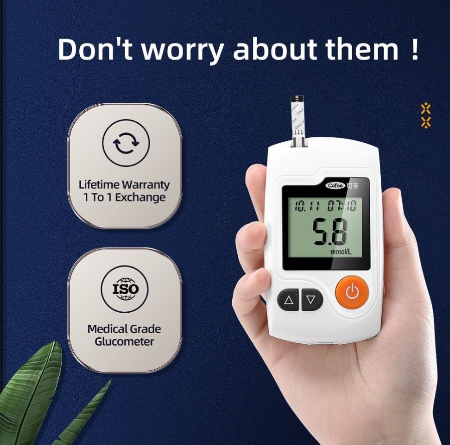 (SUPER) ACCURATE Blood Glucose Meter Diabetes Monitor Glucometer Sugar ...