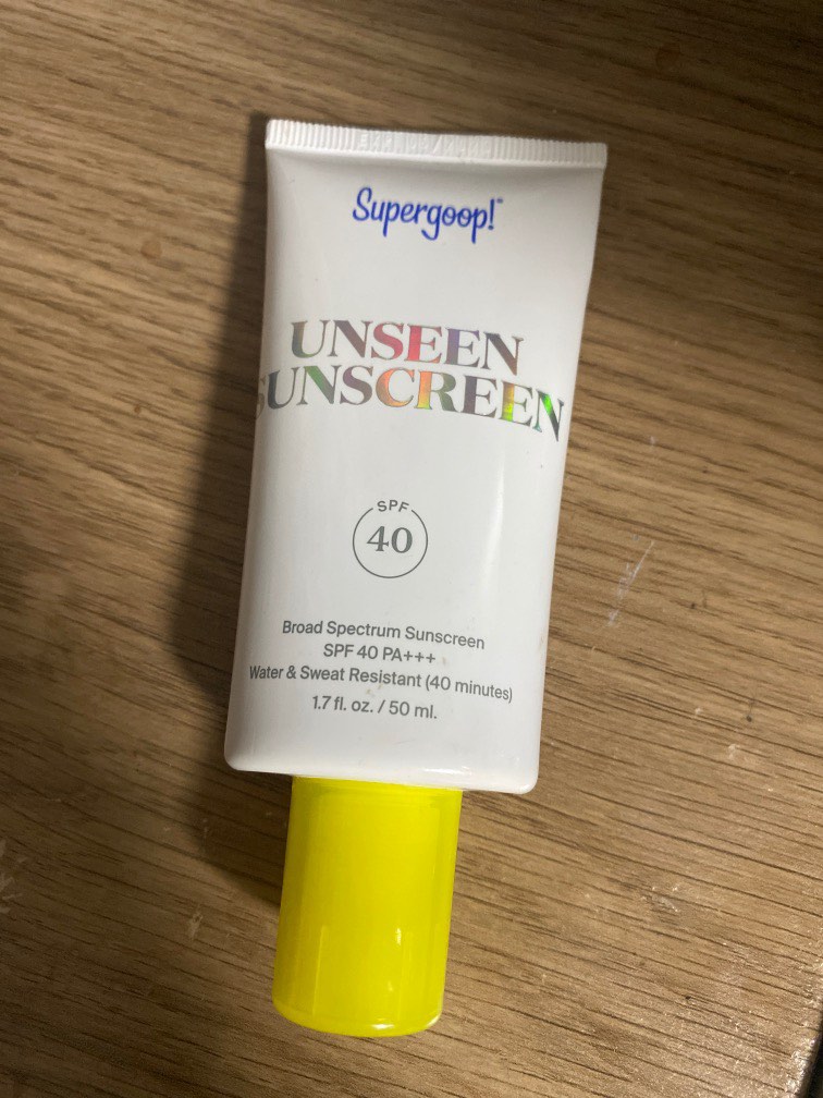 Supergoop unseen sunscreen, Beauty & Personal Care, Face, Face Care on ...
