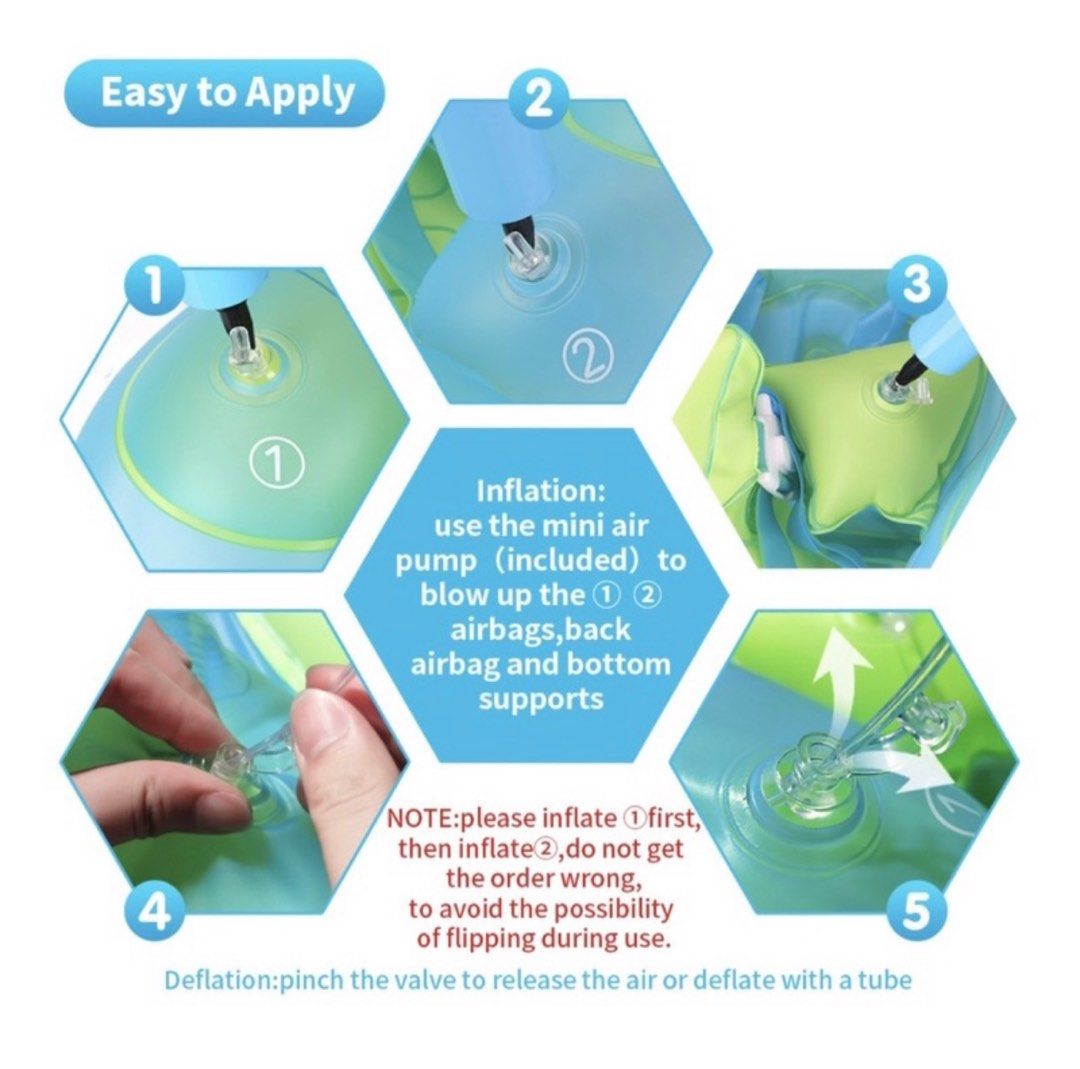 Swim Bobo Baby floaters with canopy / salbabida on Carousell